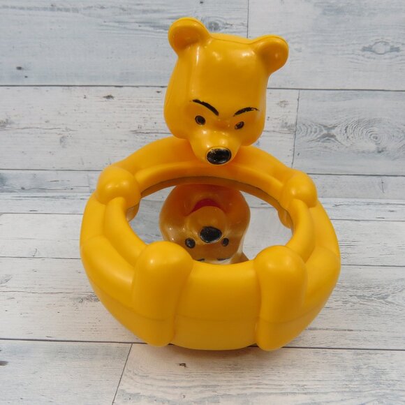 Shelcore Inc | Toys | Vintage 8s Winnie The Pooh Roll N Play Mirror ...